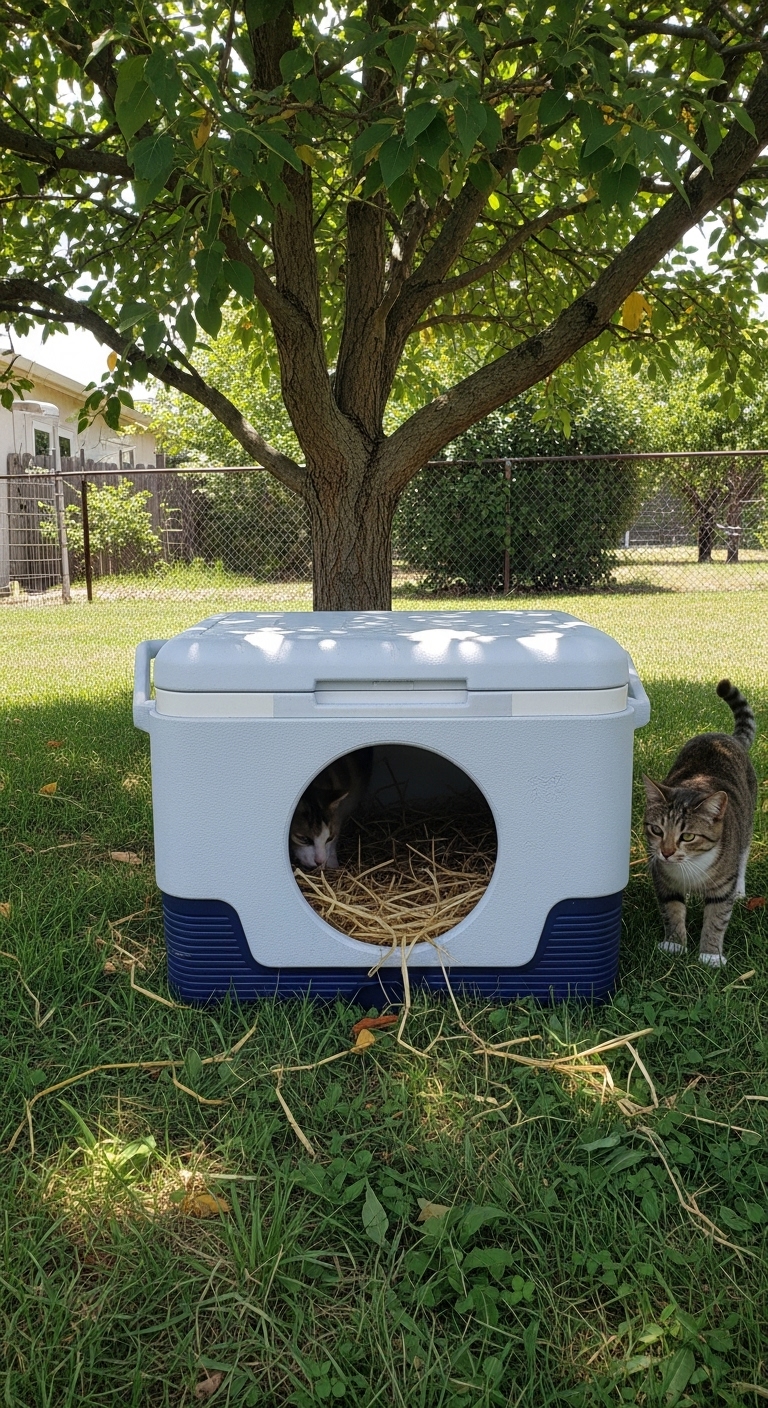 10 Cat House Outdoor DIY - Glow Ad Gather