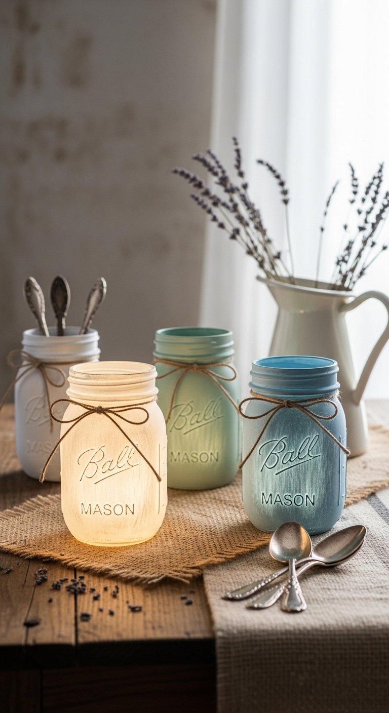 10 Cozy Rustic Jar Lights - Glow And Gather