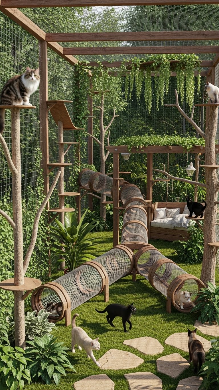 10 Catio Ideas for Cats - Glow Ad Gather