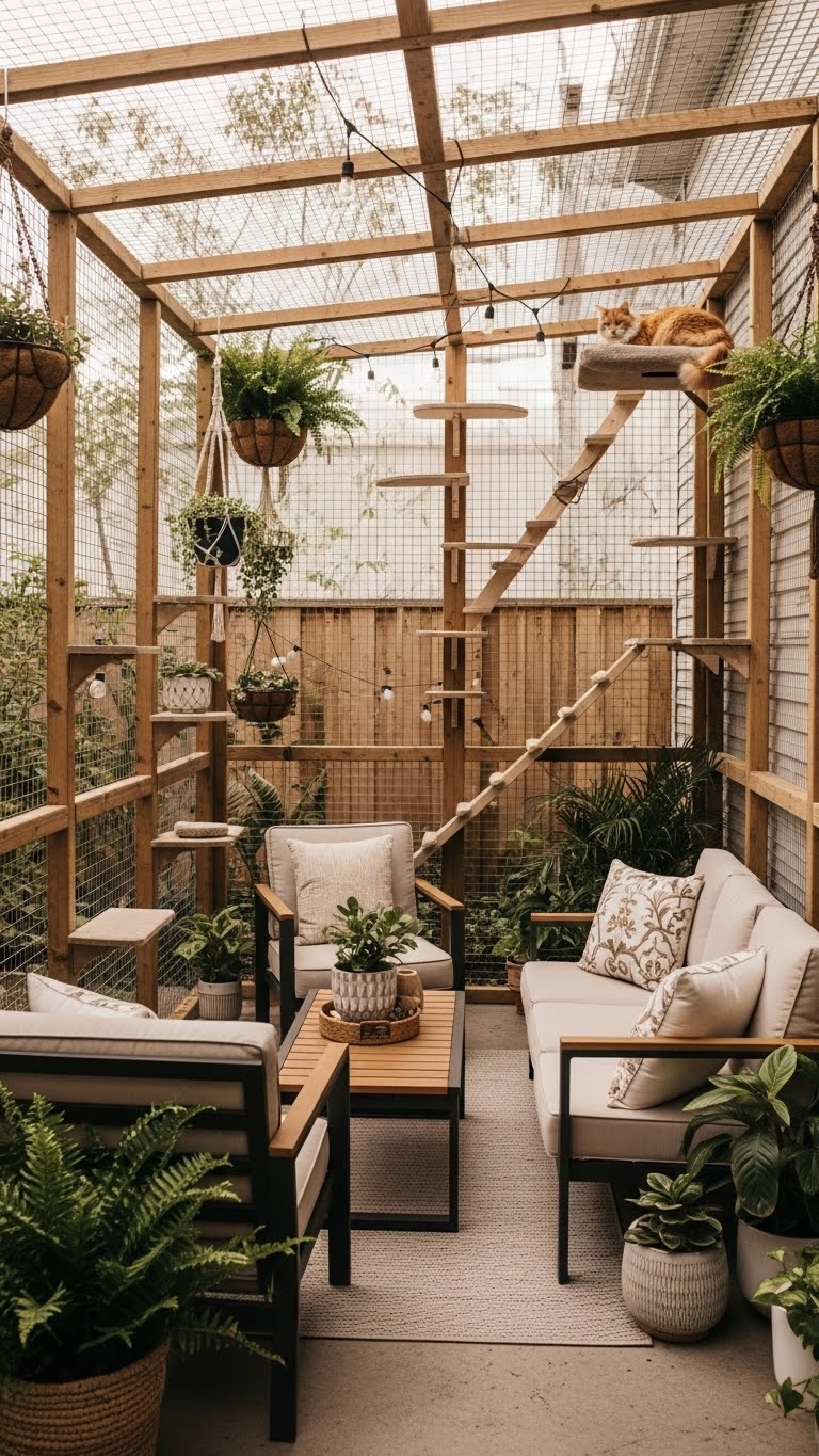 10 Catio Ideas for Cats - Glow Ad Gather