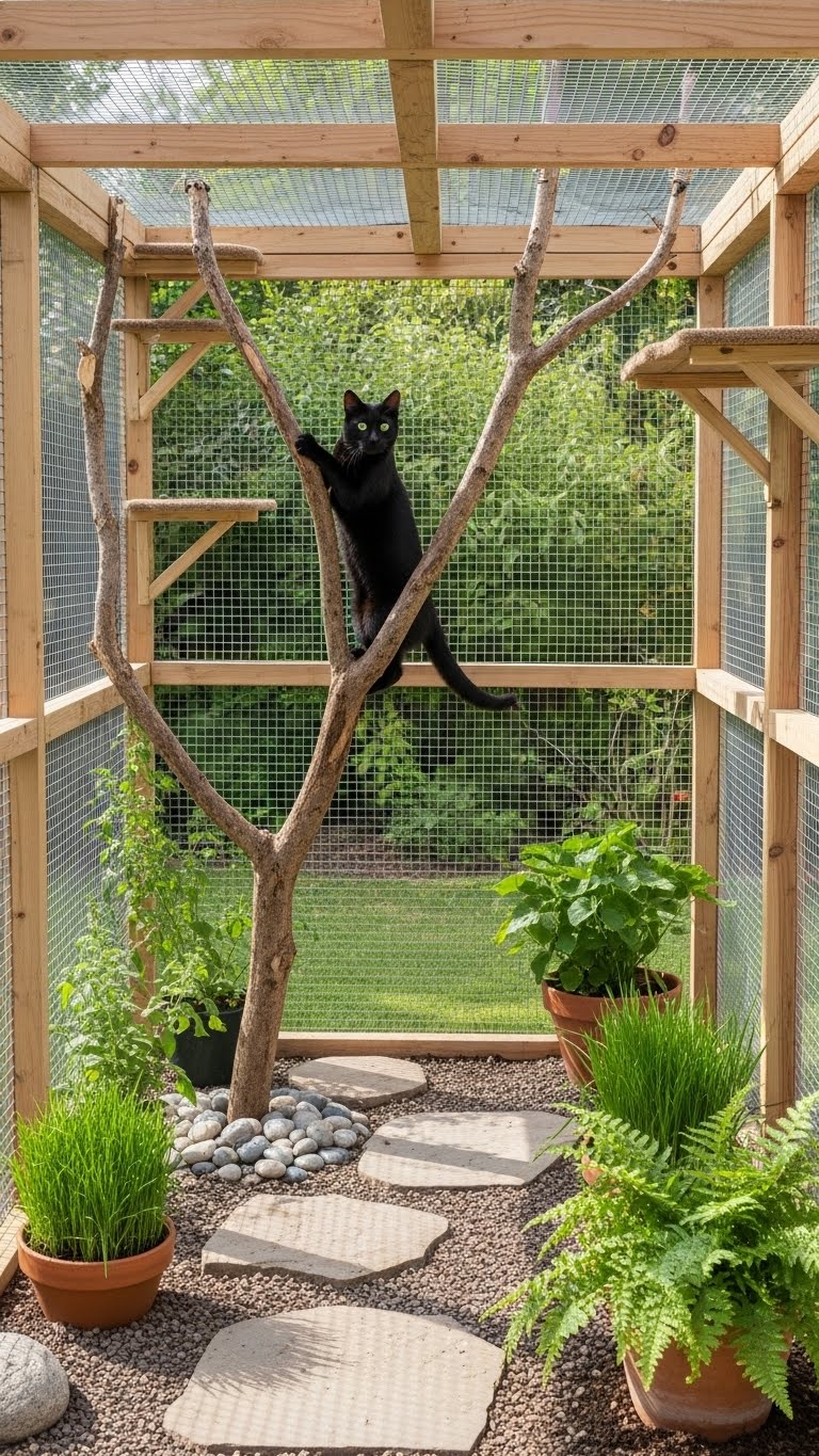 10 Catio Ideas for Cats - Glow Ad Gather
