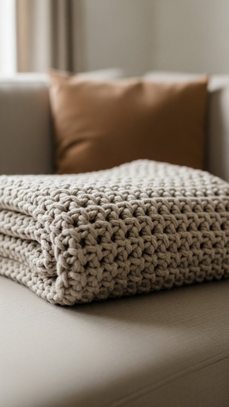 10 Chunky Crochet Blanket Pattern Free - Glow Ad Gather